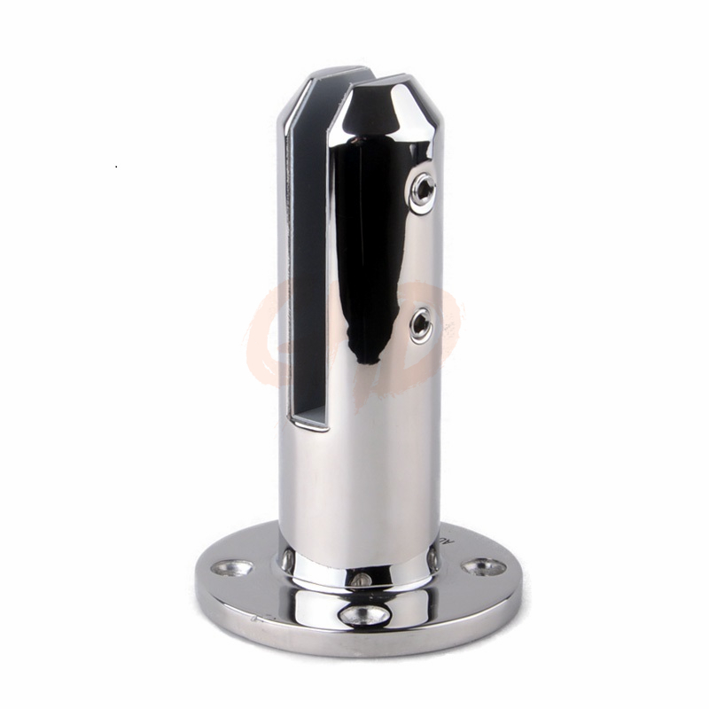 Round Deck Mount Spigot - Heavy Duty 2205 Stainless Steel - Glass ...